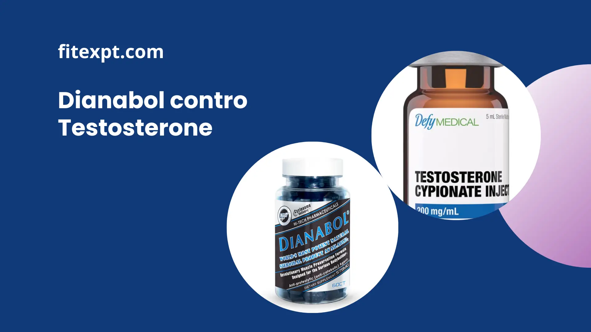 Dianabol controlla il testosterone - Un confronto - FitExpt